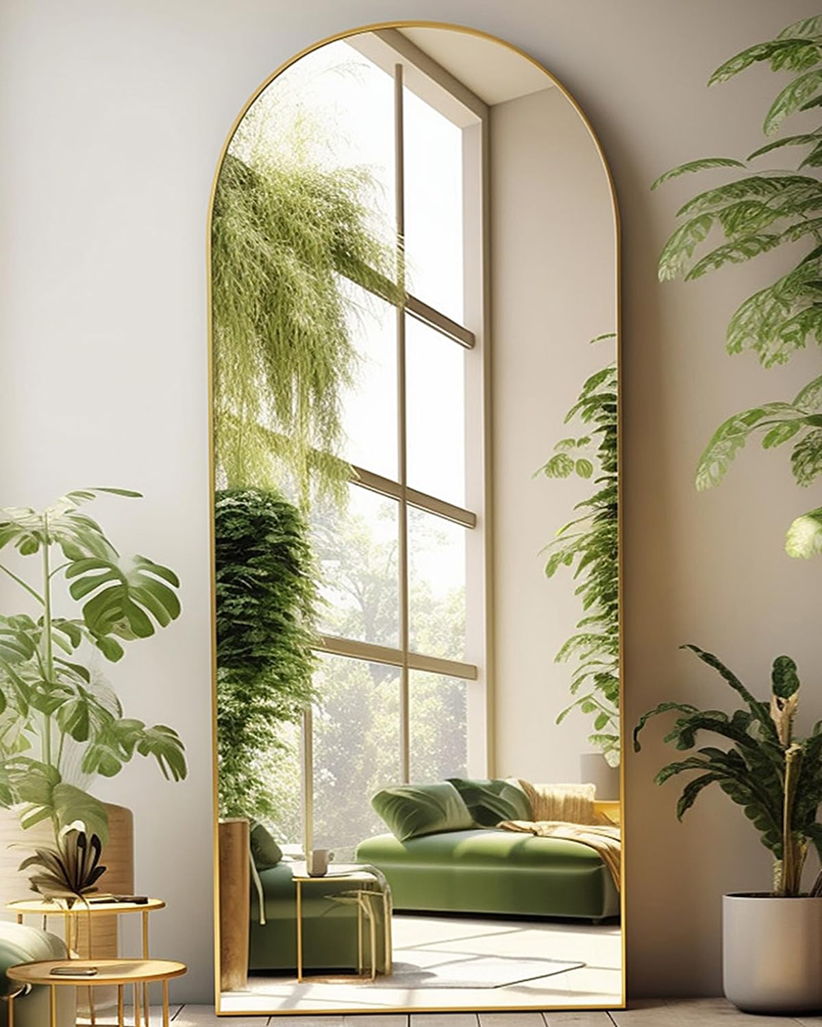 ***FACTORY SEALED OPENED FOR INSPECTION***AyeWish Floor Mirror ...