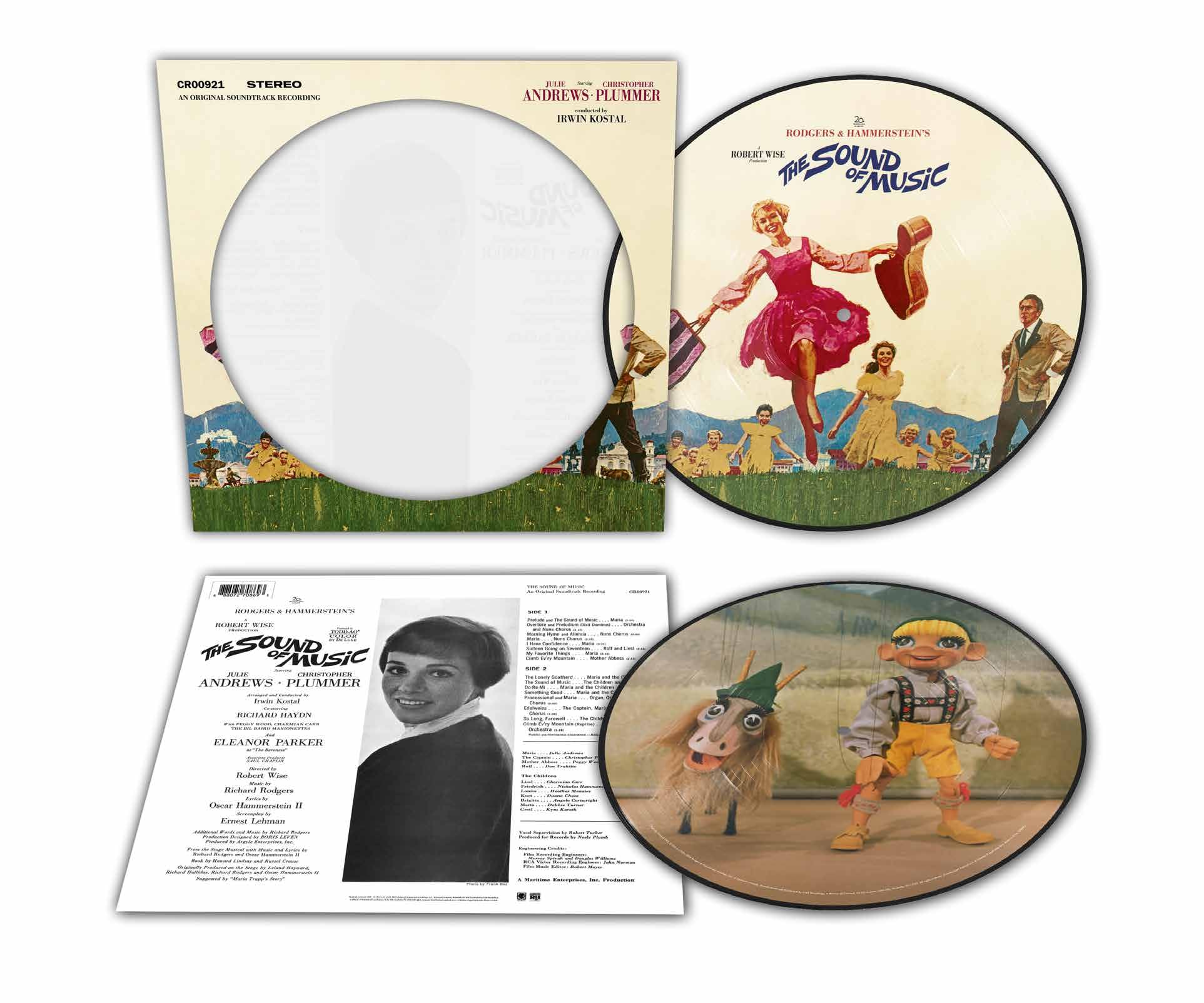 The Sound Of Music (Original Soundtrack Recording)[Picture Disc LP] for ...