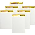 Amazon.com : Post-it Super Sticky Easel Pad, 25 x 30 Inches, 30 Sheets/Pad, 6 Pads, Large White ...