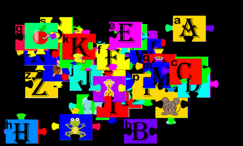 Childrens ABC Jigsaw Puzzle: Amazon.com.au