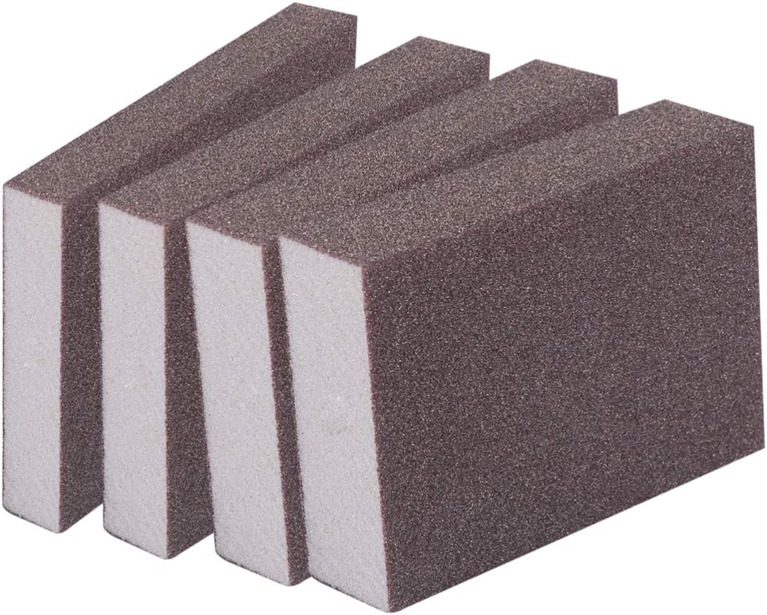 KESYOO 4pcs Sanding Sponge Blocks Coarse Fine Sanding Blocks Sandpaper ...