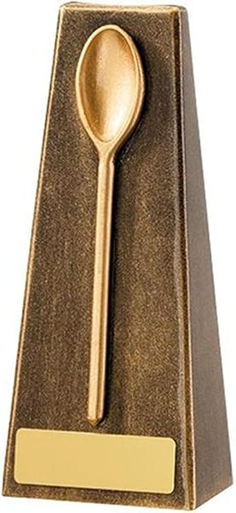 5.75" Wooden Spoon Trophy Award with Free Engraving up to 30 Letters ...