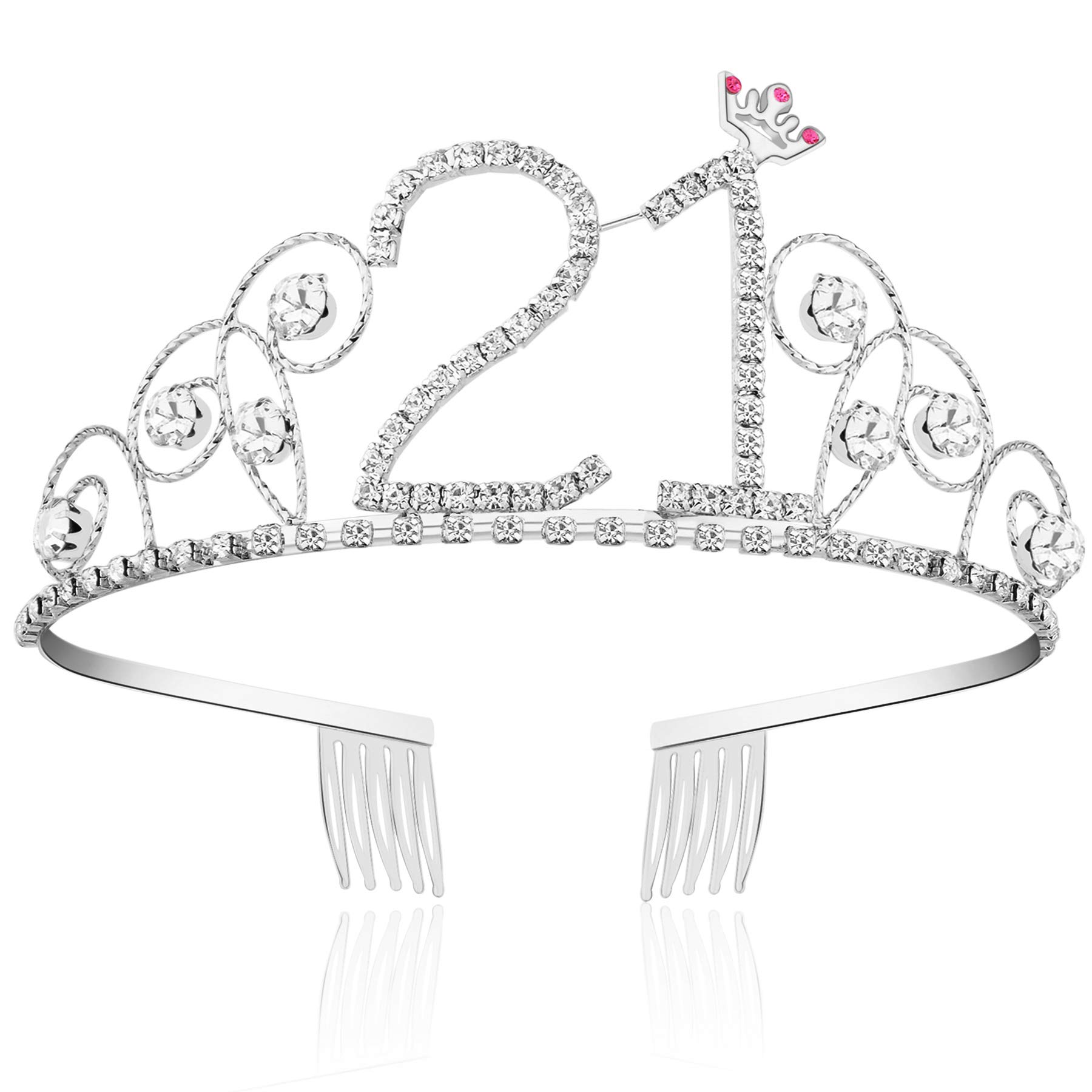 21st birthday tiaras and crowns authentic quality