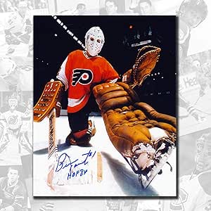 Bernie Parent Autographed Photograph - HOF 8x10 - Autographed NHL ...