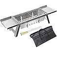 Amazon.com: Super Portable Charcoal Grill, Instant Assembly, Food grade ...