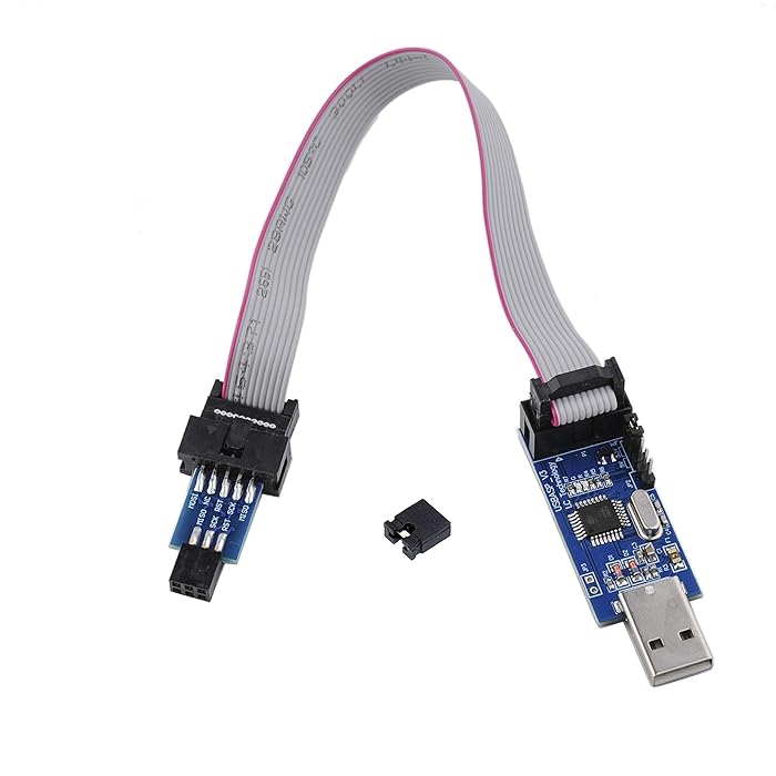 Buy Diymall Usbasp Programmer Avr Downloader 10pin To 6pin Adapter Flash Tool Usb Isp Burn