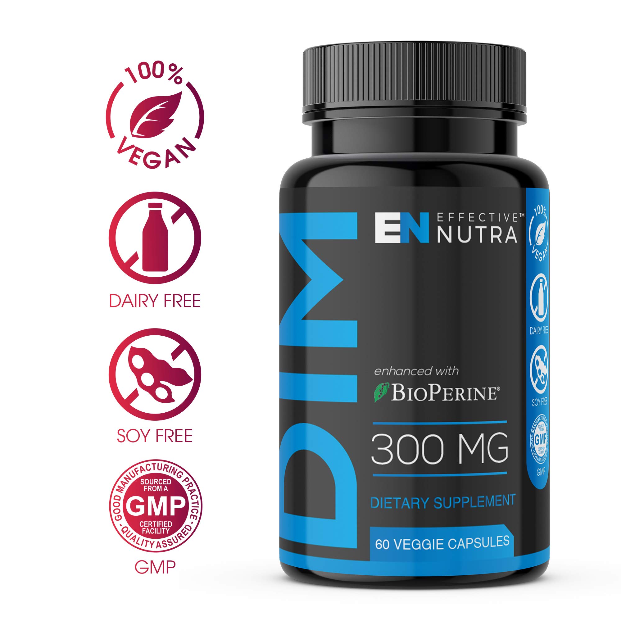 Effective Nutra Dim Supplement 300mg - Extra Strength Diindolylmethane ...