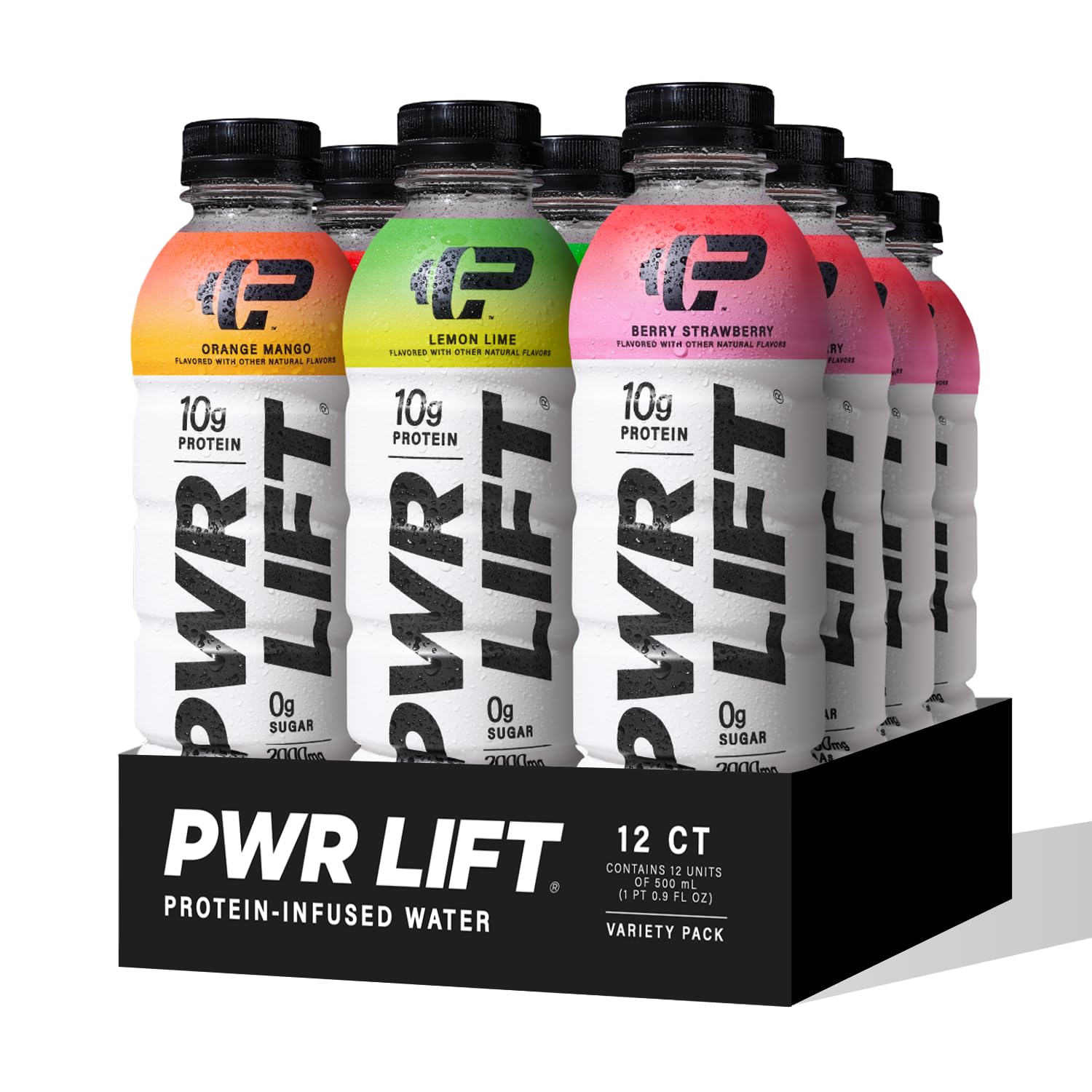 Whey Protein Water Sports Drink by PWR LIFT | Variety Pack | Keto ...
