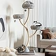 Amazon.com : Tangkula Tall Cat Tree, 70 Inch Multi-Level Large Cat Tower with 3 Warm Perches, 3 ...