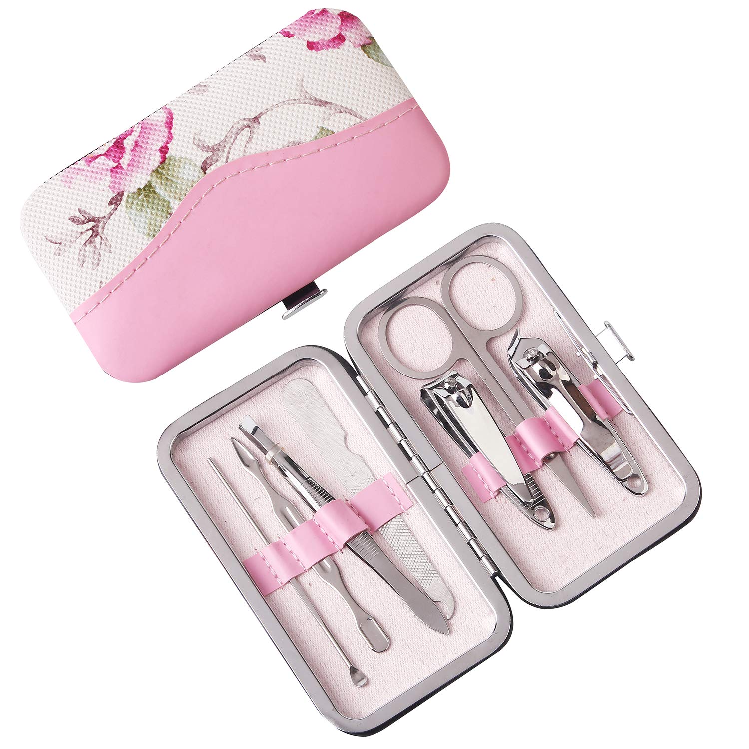 Amazon.com : DatingDay A Set of 7 Pcs Blue&White Nail Cuticle Clippers ...