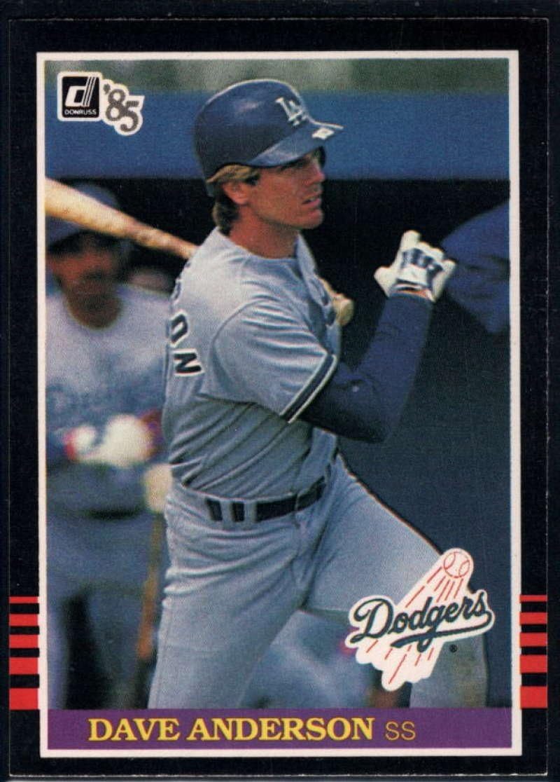 Amazon.com: Baseball MLB 1985 Donruss #275 Dave Anderson VG Dodgers ...