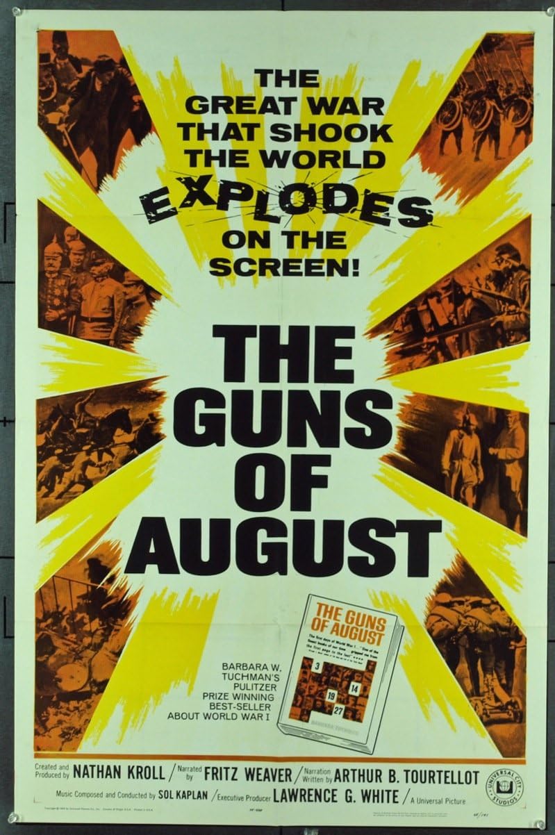 The Guns Of August (1964) Original One Sheet Poster (27x41) at Amazon's ...
