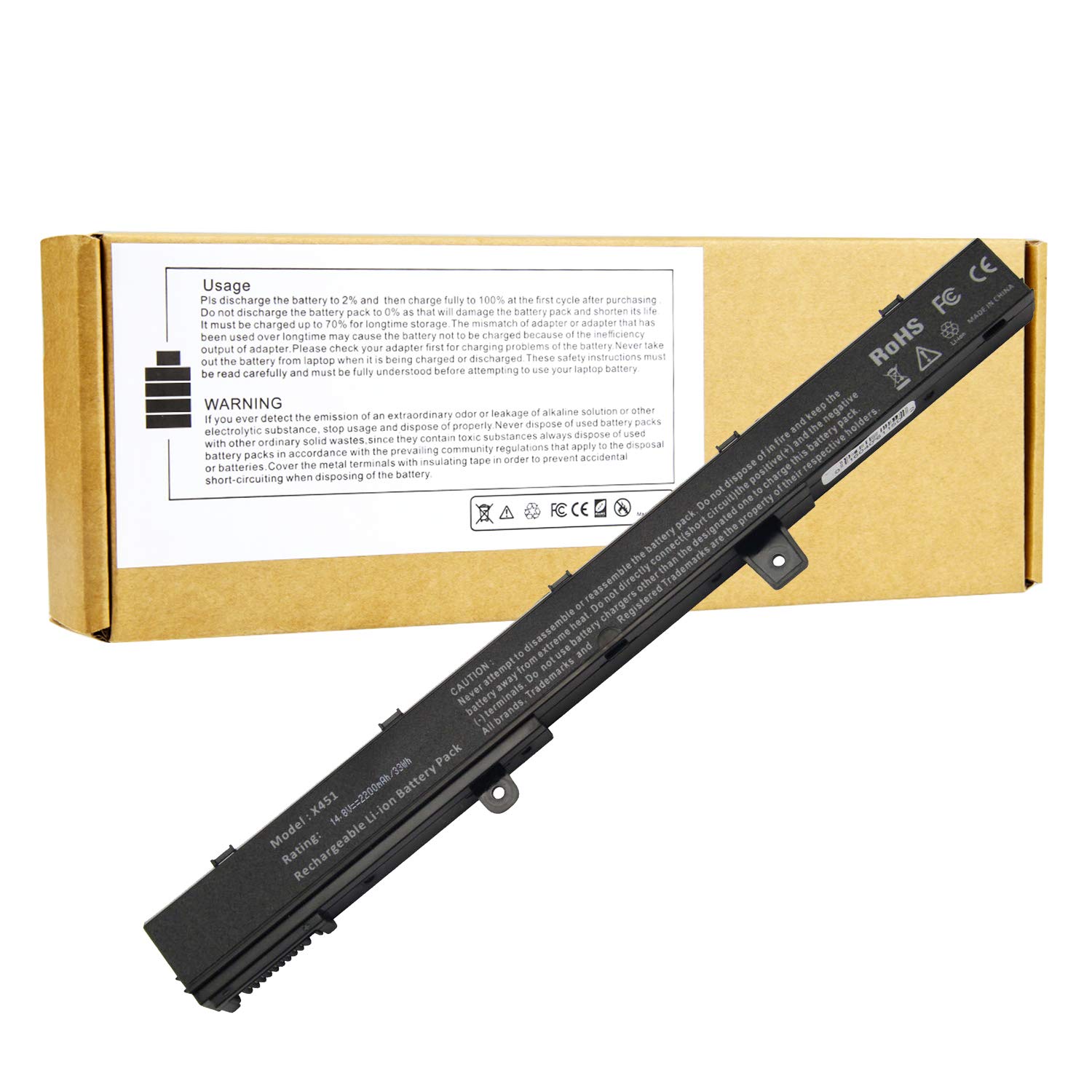 Laptop Battery for Asus X551M X551 X551C X551CA X551MA Series A41 D550 ...