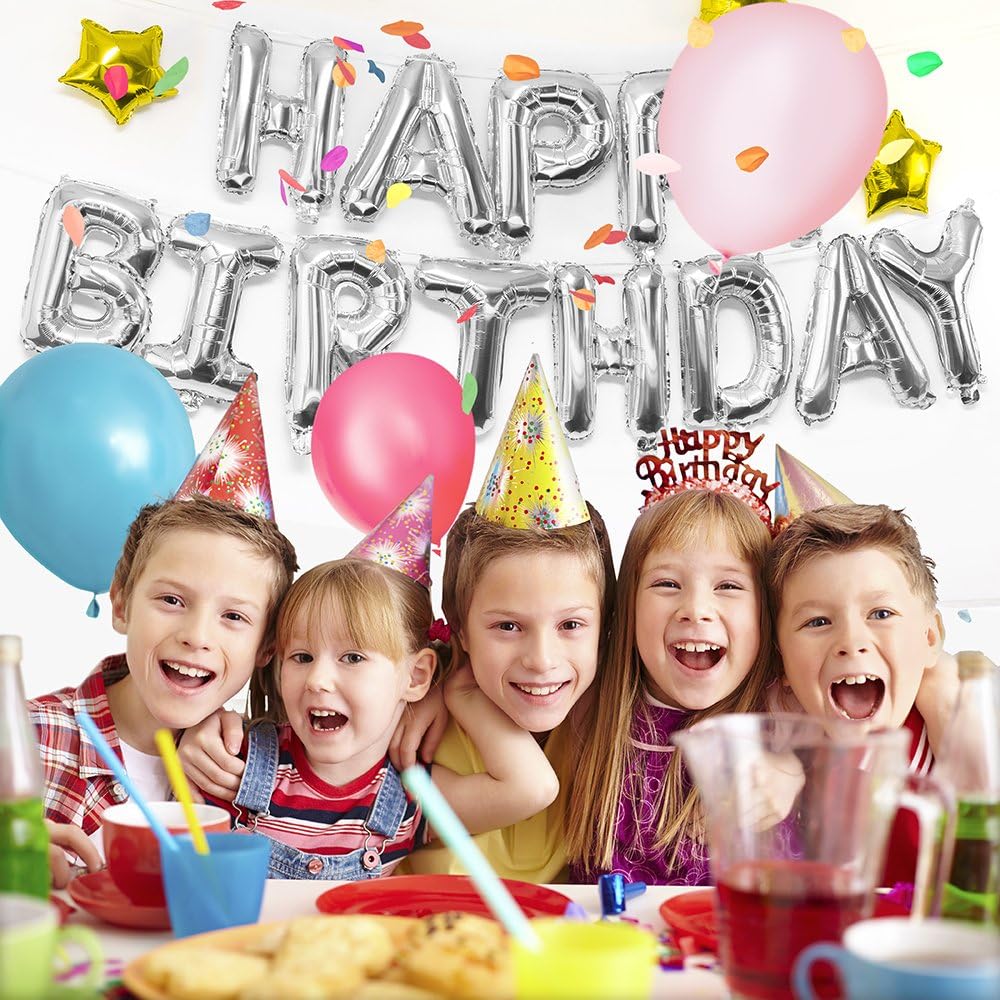 jaunty partyware Happy Birthday Banners Birthday Decoration Set | 16 ...