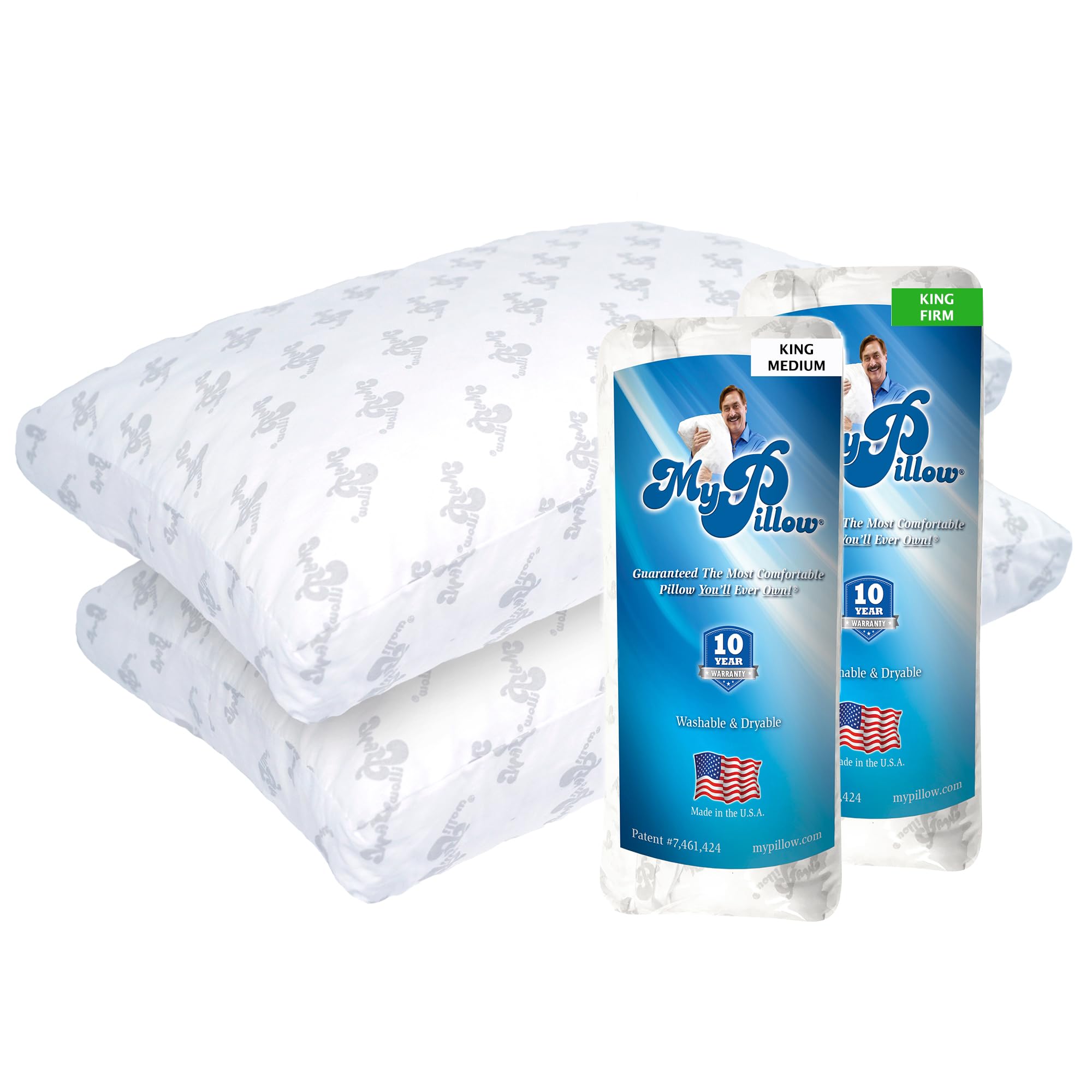 MyPillow Premium Bed Pillow King Combo [Set of 2] for sale | North Las ...