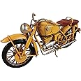 Amazon.com: Berfutall-Retro Handmade Iron Motorcycle Model Creative ...