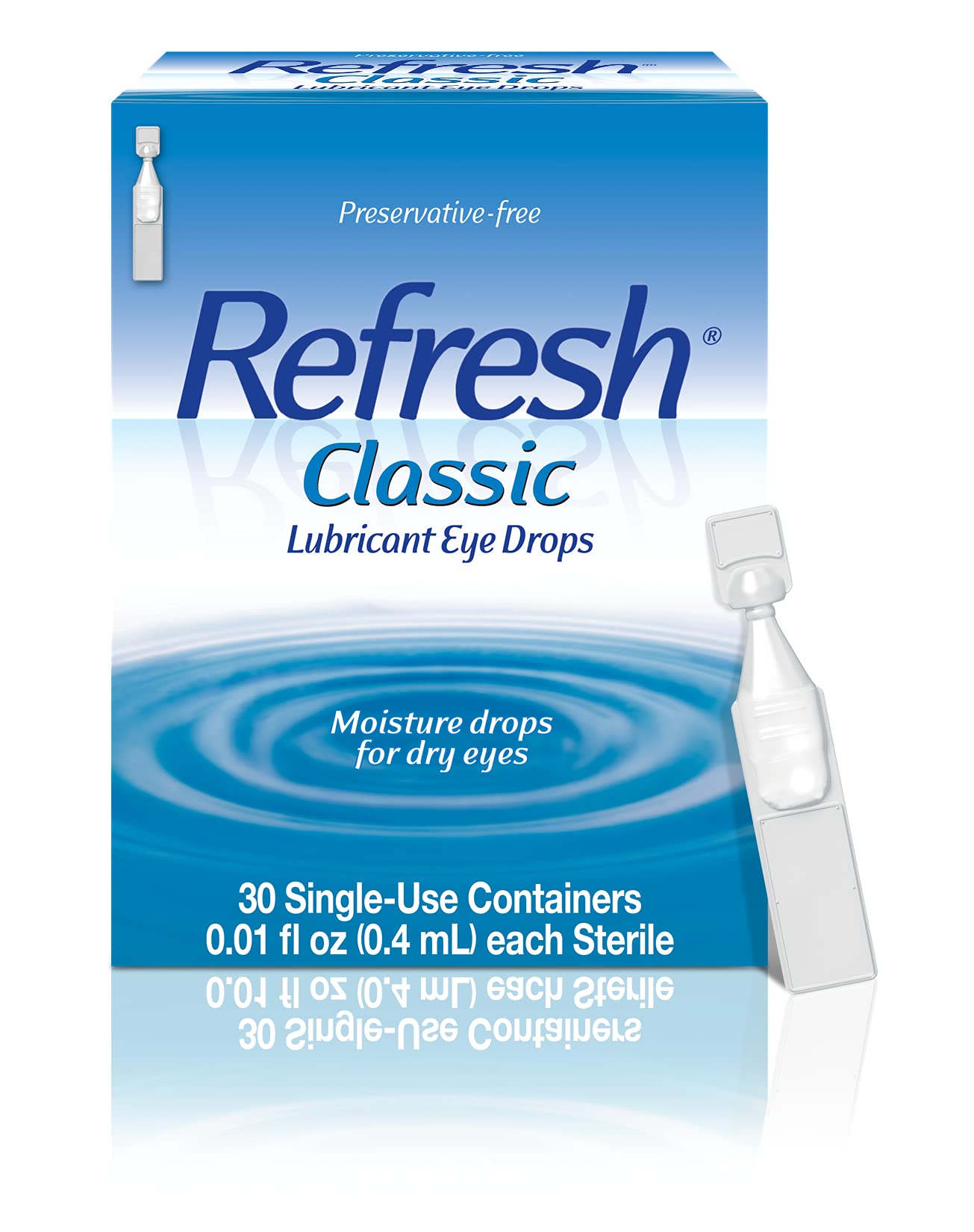 Mua Classic Lubricant Eye Drops, Preservative-Free, 0.01 Fl Oz Single ...
