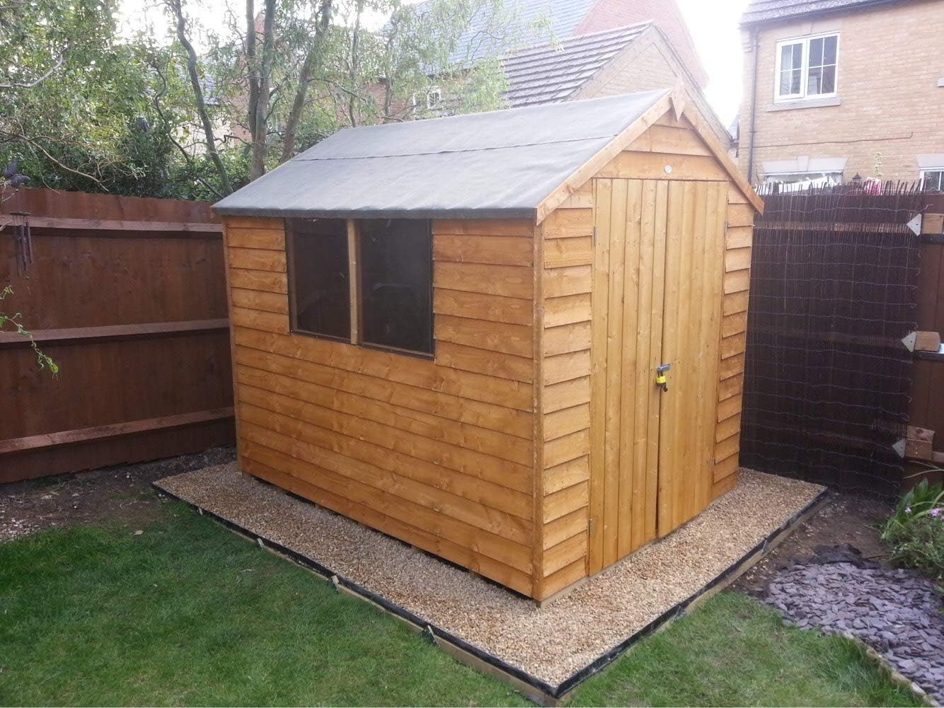 Super Saturday 8x6 Feet Heavy Duty Garden Shed Base Grid Full Eco Kit 2