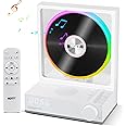 Amazon.com: Retro CD Player with Speakers Bluetooth 5.3,Small CD Player ...