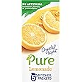 Amazon.com : Crystal Light Pure Lemonade Naturally Flavored Powdered Drink Mix 5 Count Pitcher ...