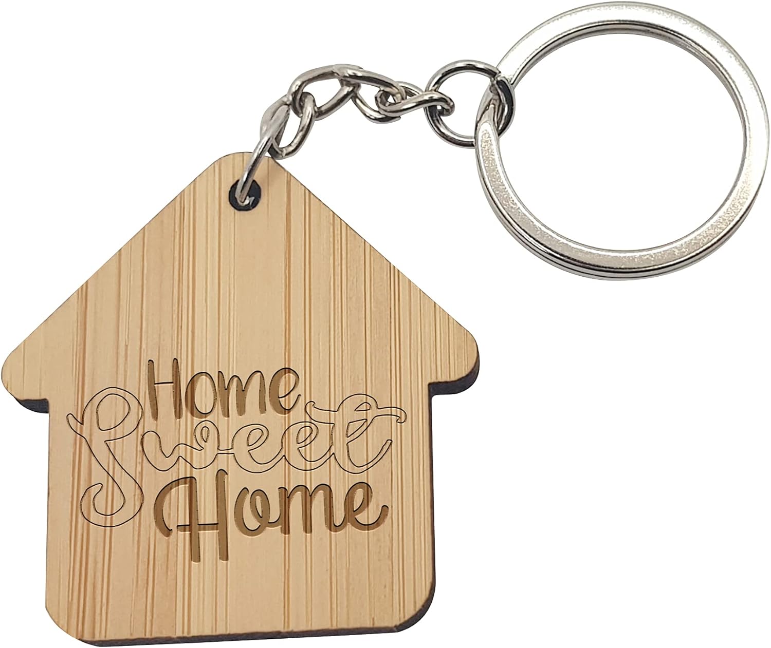 House Key Chain. Car Key Chain. Quirky Keyring. House Shaped Keyring ...