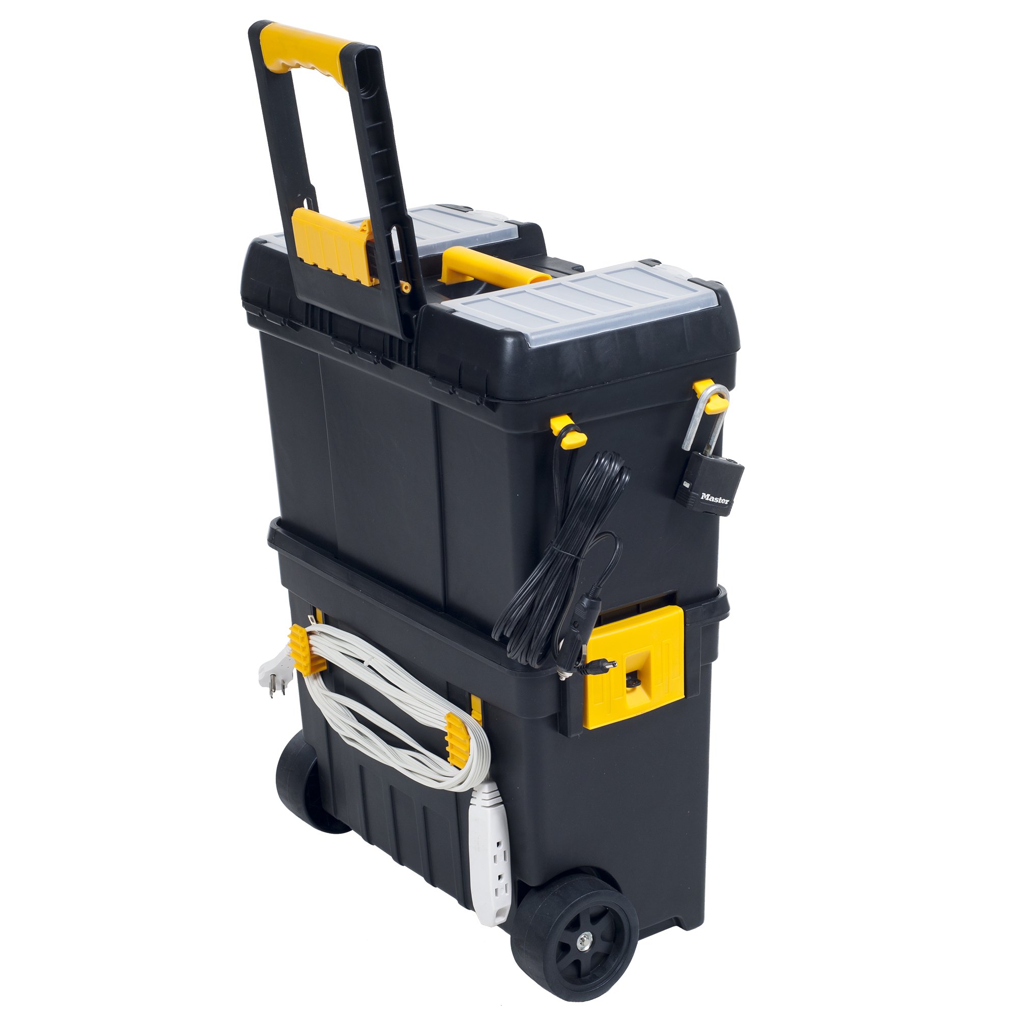 Mua Portable Toolbox with Wheels - Stackable Tool Chest with Drawers ...