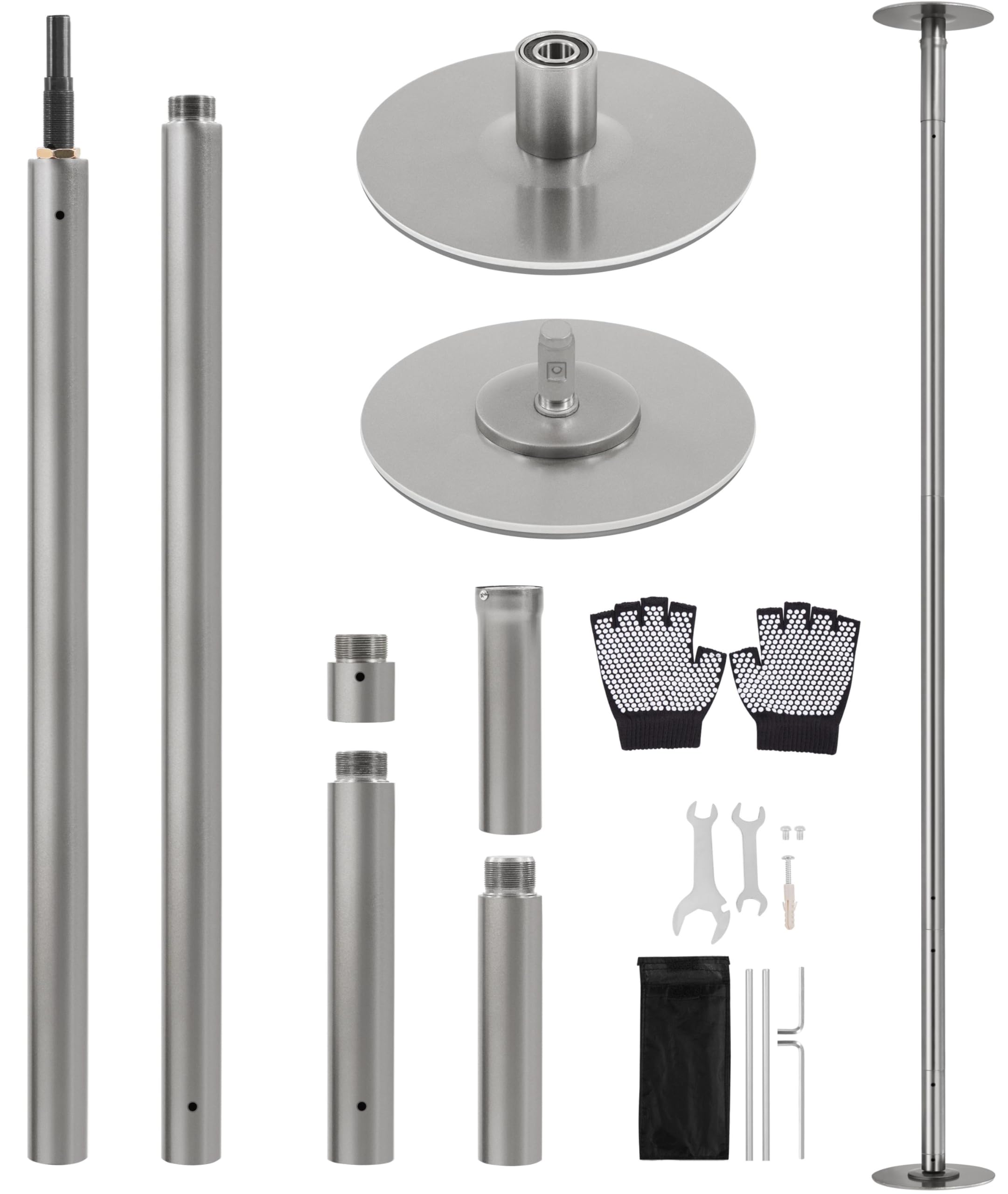 Mua Dance Pole Portable Dancing Pole Height Adjustable 88.6''-108.1 ...