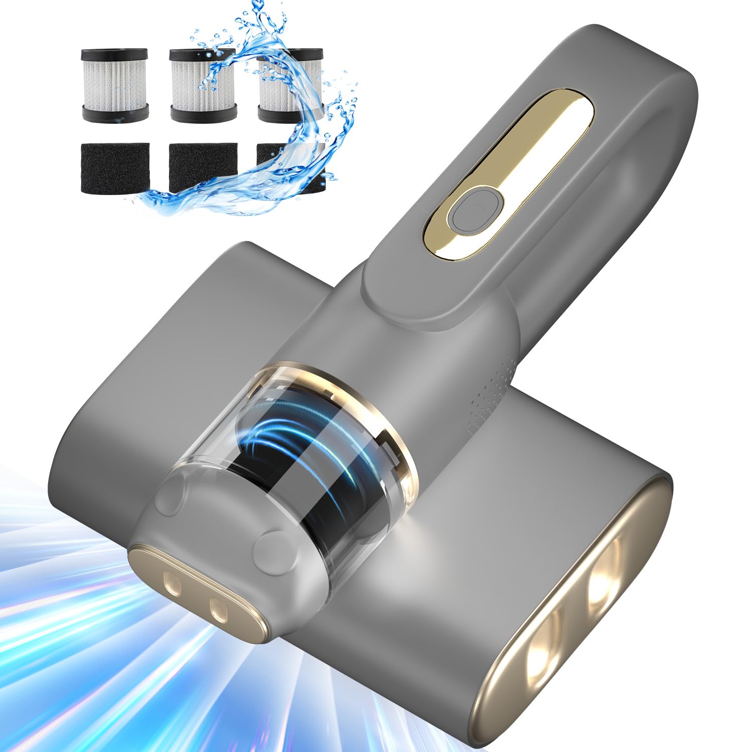 Mattress Vacuum Cleaner Bed Vacuum Cleaner with UV-C Light 14Kpa ...