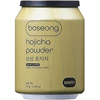 Amazon.com : SEEIN Boseong Hojicha Powder 2.64oz Can – Premium Roasted Green Tea Powder – USDA ...