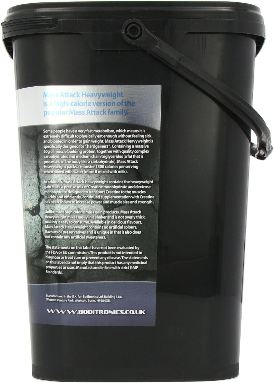 Boditronics Mass Attack Heavyweight 6kg Strawberries and Cream Serious ...
