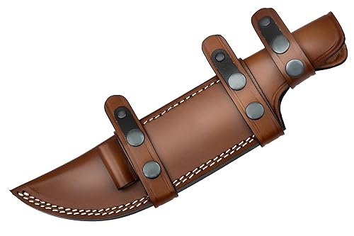Ottoza XL TOP GRAIN Leather Knife Sheaths for Fixed Blade Knives, RIGHT HAND Leather Knife ...