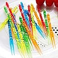 Amazon.com: 200pcs Disposable Plastic Mini Fruit Forks Set - Bistro ...