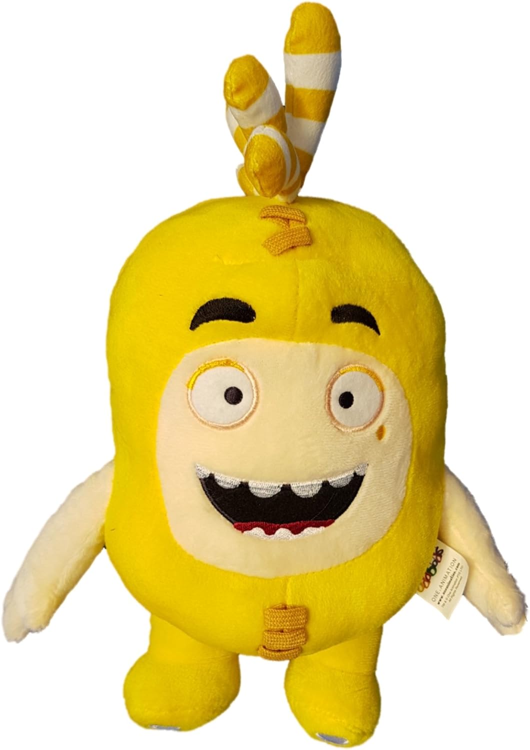 Oddbods Large 30cm Plush Soft Cuddly Toy Newt Bubbles Pogo Zee Jeff ...