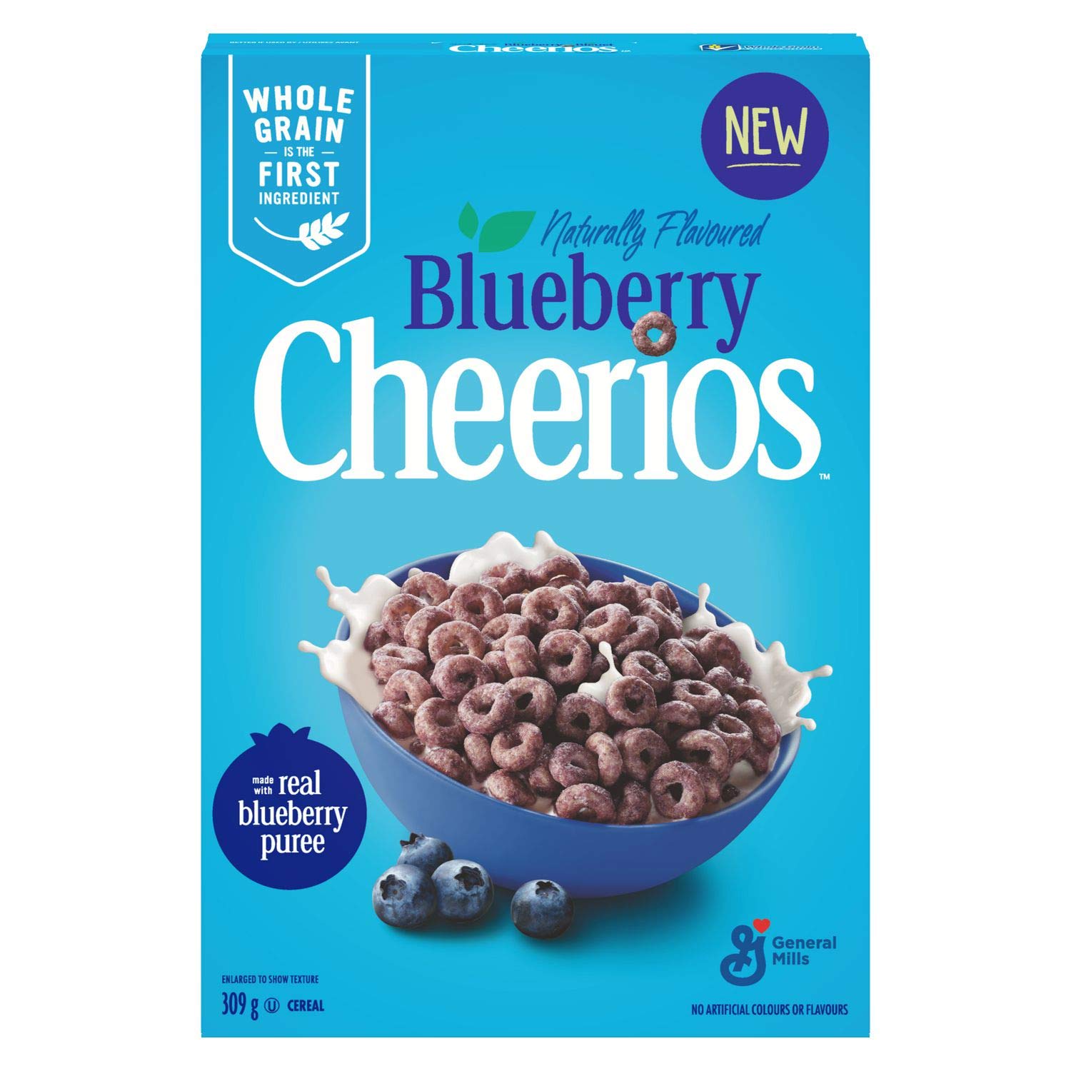 Amazon.com: General Mills Cheerios Blueberry Cereal 309g/10.9 oz ...