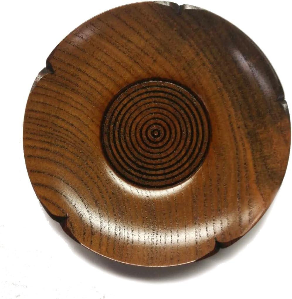 Amazon.com | JapanBargain 4103x2, Wooden Tea Cup Saucer Coaster ...