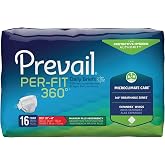 Amazon.com: Prevail Per-Fit 360 Daily Incontinence Briefs, Unisex Adult ...