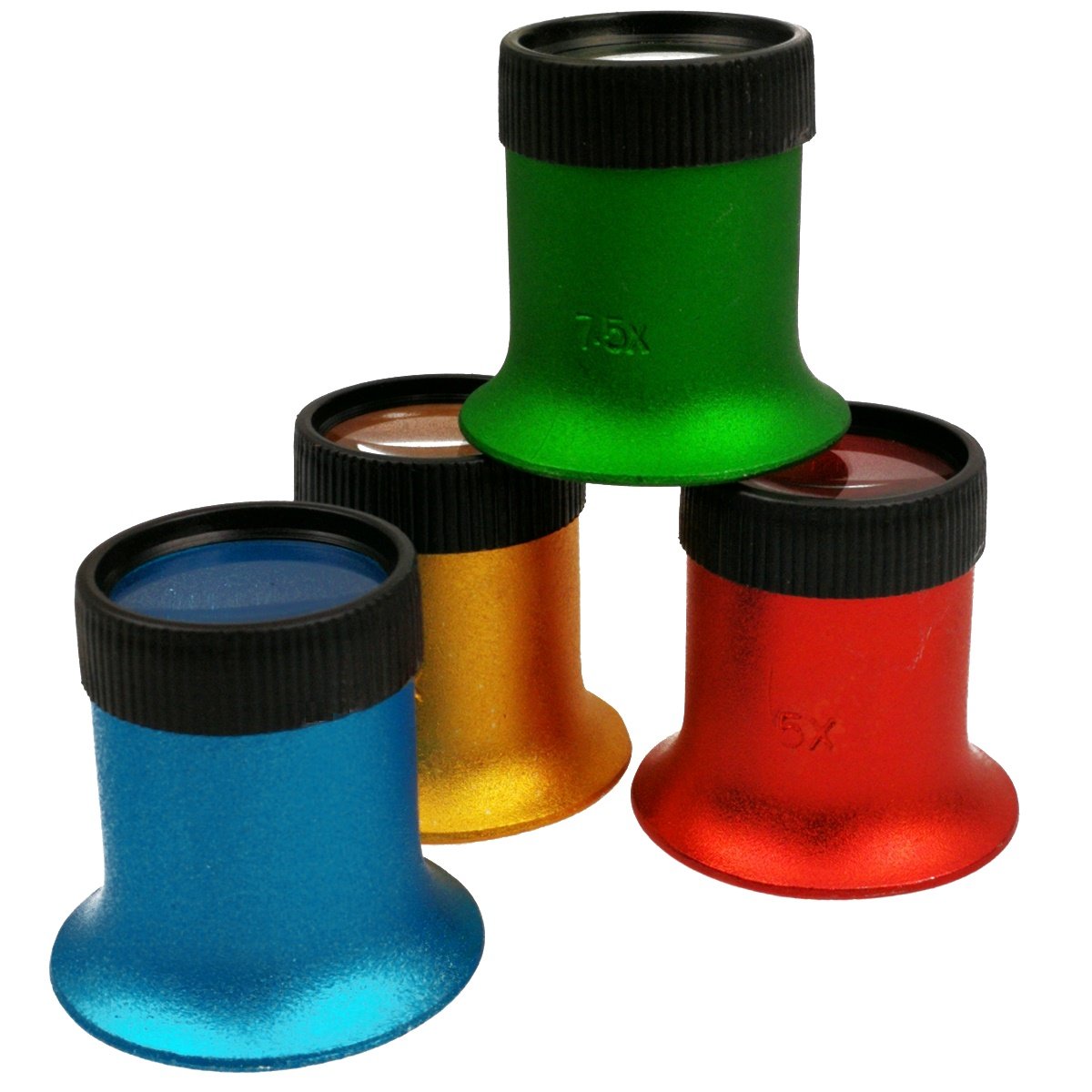 4 monocoli da orologiaio S1 Deluxe ActiX Coloré: Amazon.it: Fai da te