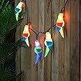 Amazon.com : Outdoor Parrot String Lights, 8.5Ft Tropical Themed LED ...