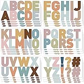 Amazon.com: Chinco 232 Pcs 24 Sheets Large Letter Stickers 2.5 Inch Alphabet Letter Stickers ...