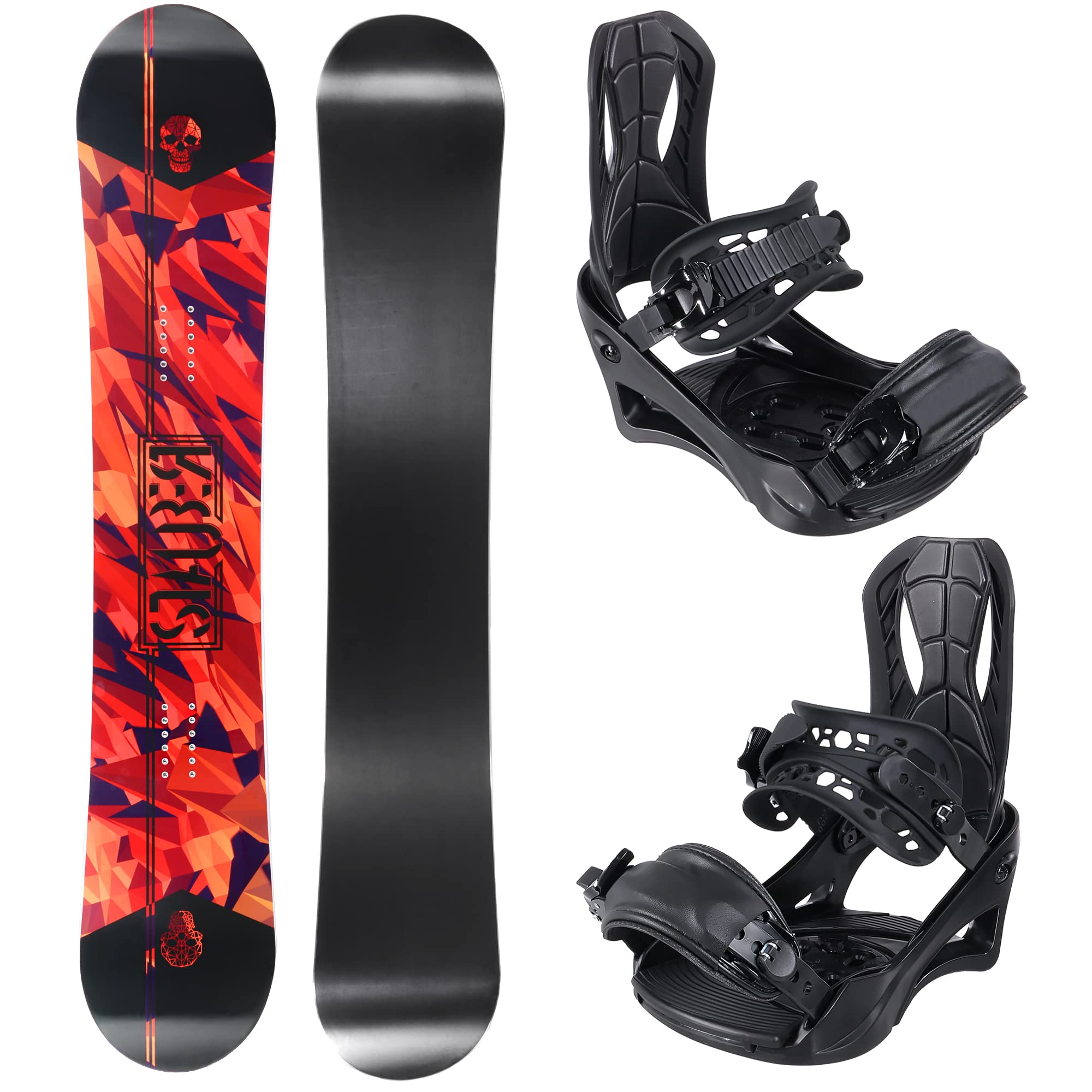 Mua STAUBER Summit Snowboard & Binding Package Size 128, 133, 138, 143 ...