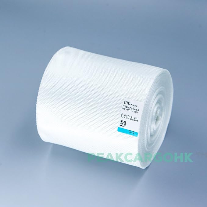 Amazon.com: 4" Woven Fiberglass Cloth Roll E-Glass Fiber Fabric Plain ...