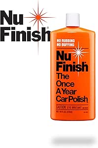 Nu Finish Liquid Car Polish, Better Than Wax, 16 fl oz, White, Sealants ...