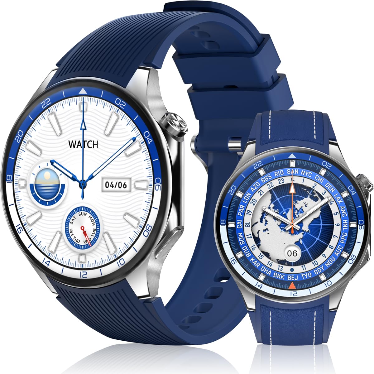 Mua Round Men's Smart Watch, 1.43 Inch AMOLED Display, 2 Types of ...