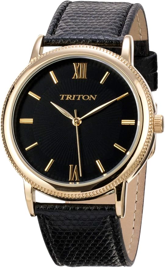 Relógio Analógico, Triton, Unissex, Dourado | Amazon.com.br