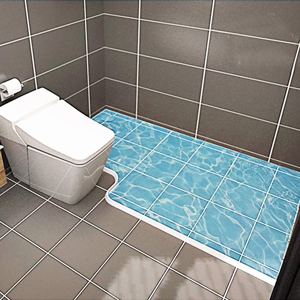 Mua 67 Inch Collapsible Shower Threshold Water Dam, Ideal for ...