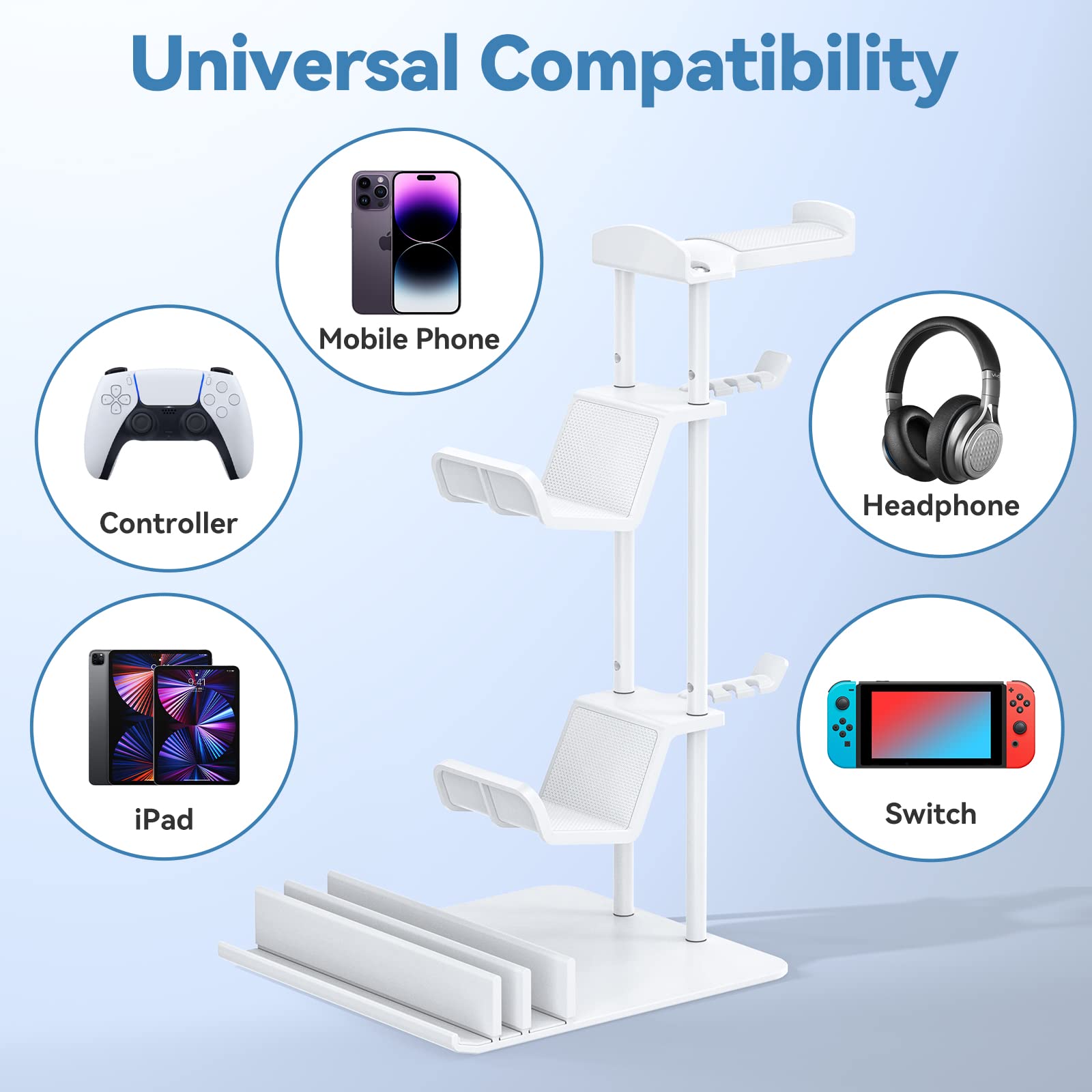 Mua KDD Headphone Stand, Controller Holder & Headset Holder for Desk ...