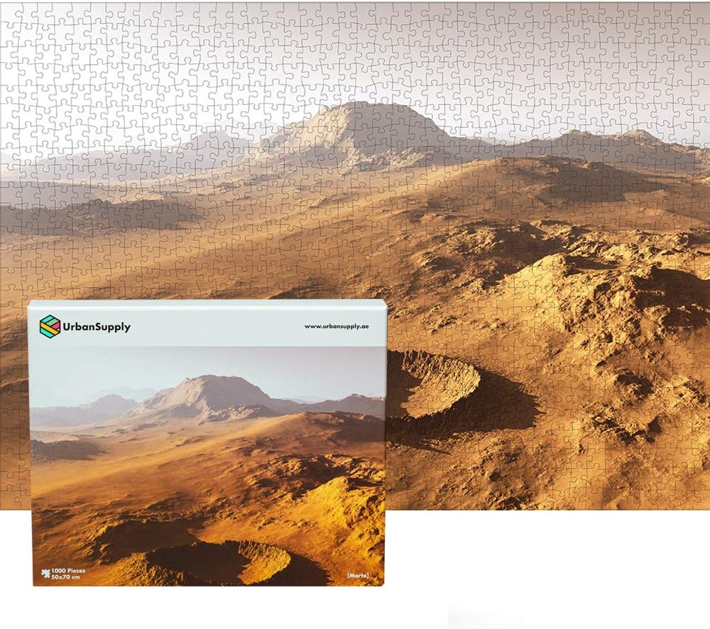 Mars Jigsaw Puzzles 1000 Pieces Marte Space Series For Adults 50 x 70 ...