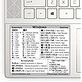 Amazon.com: Synerlogic Windows PC Reference Keyboard Shortcut Sticker ...
