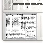 Amazon.com: SYNERLOGIC Windows PC Reference Keyboard Shortcut Sticker ...