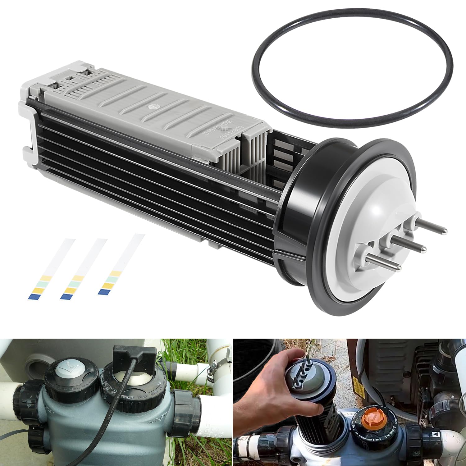 R0503000 Electrolytic Cell Replacement Parts with O-Ring Fit for Zodiac ...